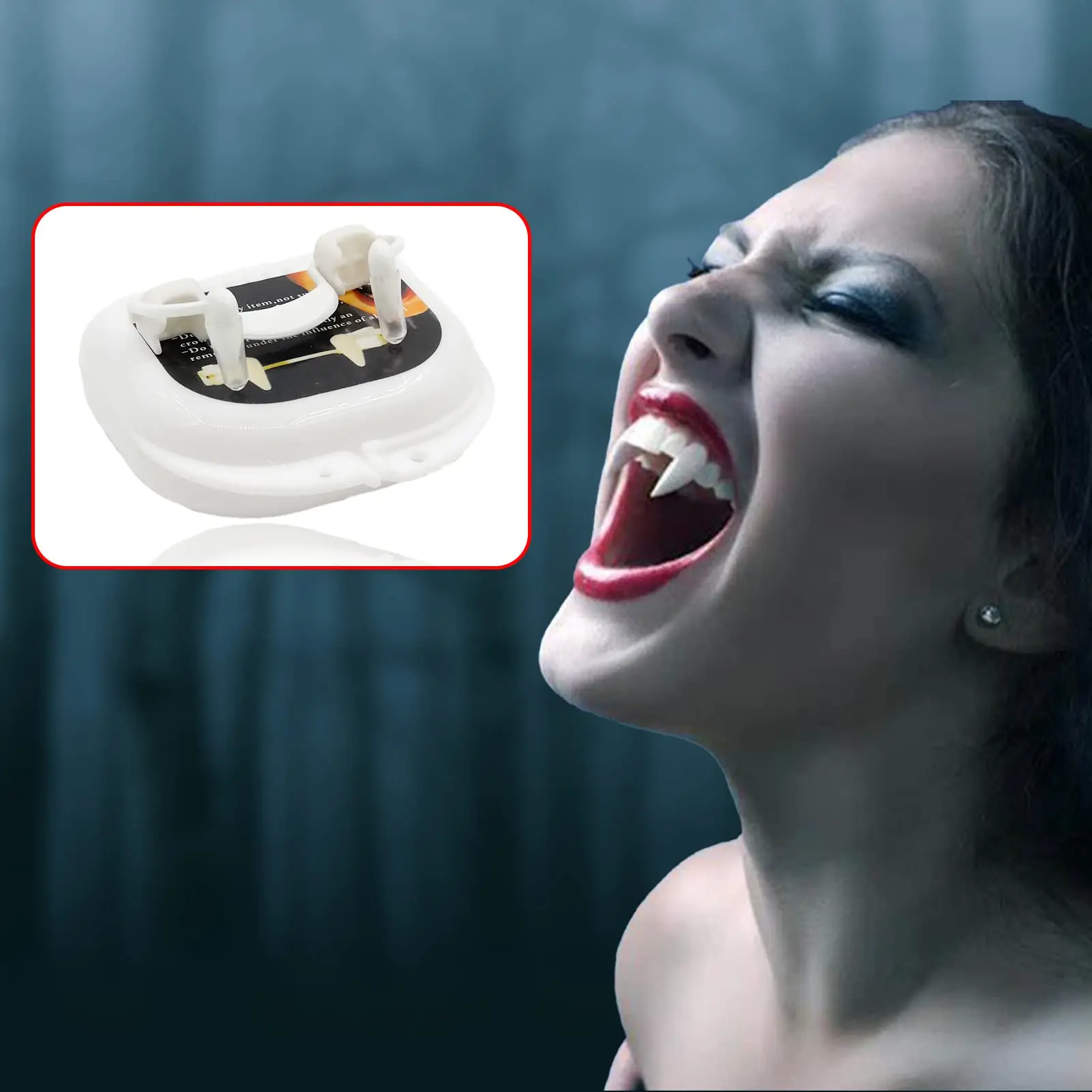 Vampire Teeth With Braces