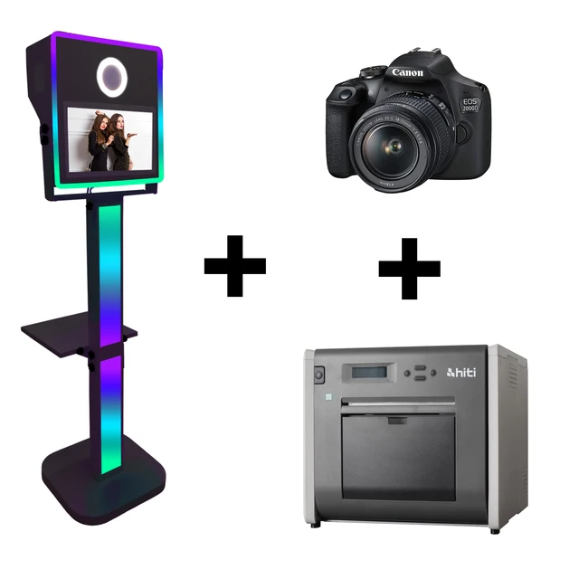 Portable Magic Mirror Photo Booth for Camera with 15.6 inch Touch ...