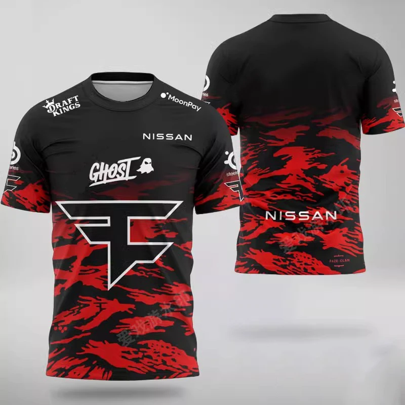 New-Faze-Esports-T-Shirt-Game-CSGO-Tshirts-Women-Men-3D-Print-Oversized ...