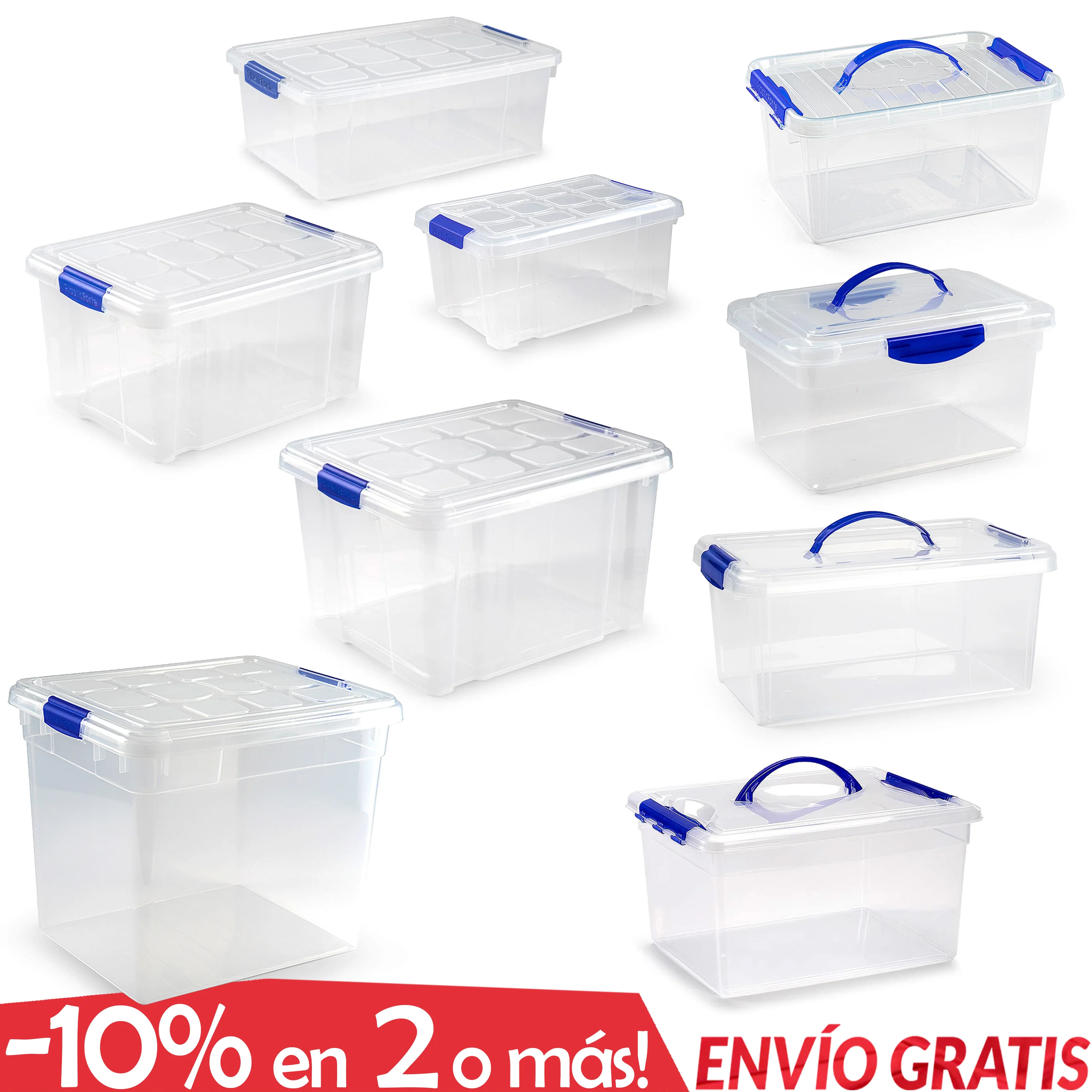 Transparent-storage-plastic-box-with-cover-and-handles-included-5-8-9 ...