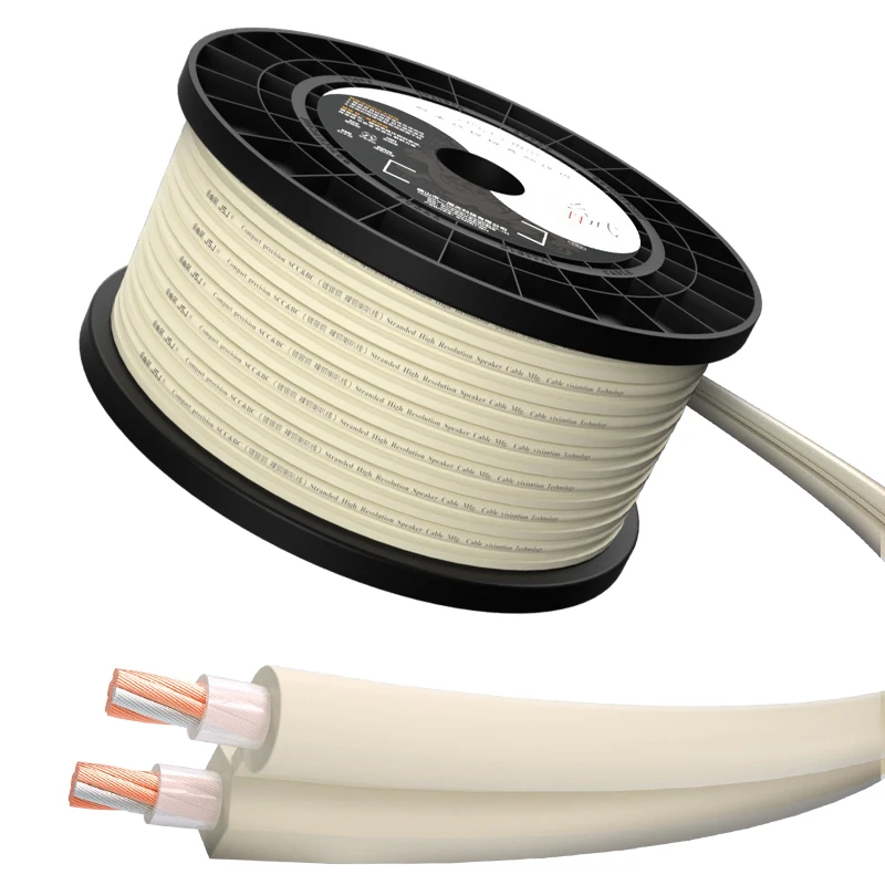 Fever-Grade-Audio-Cable-Silver-Plated-Copper-DIY-Speaker-Cable-Speaker ...