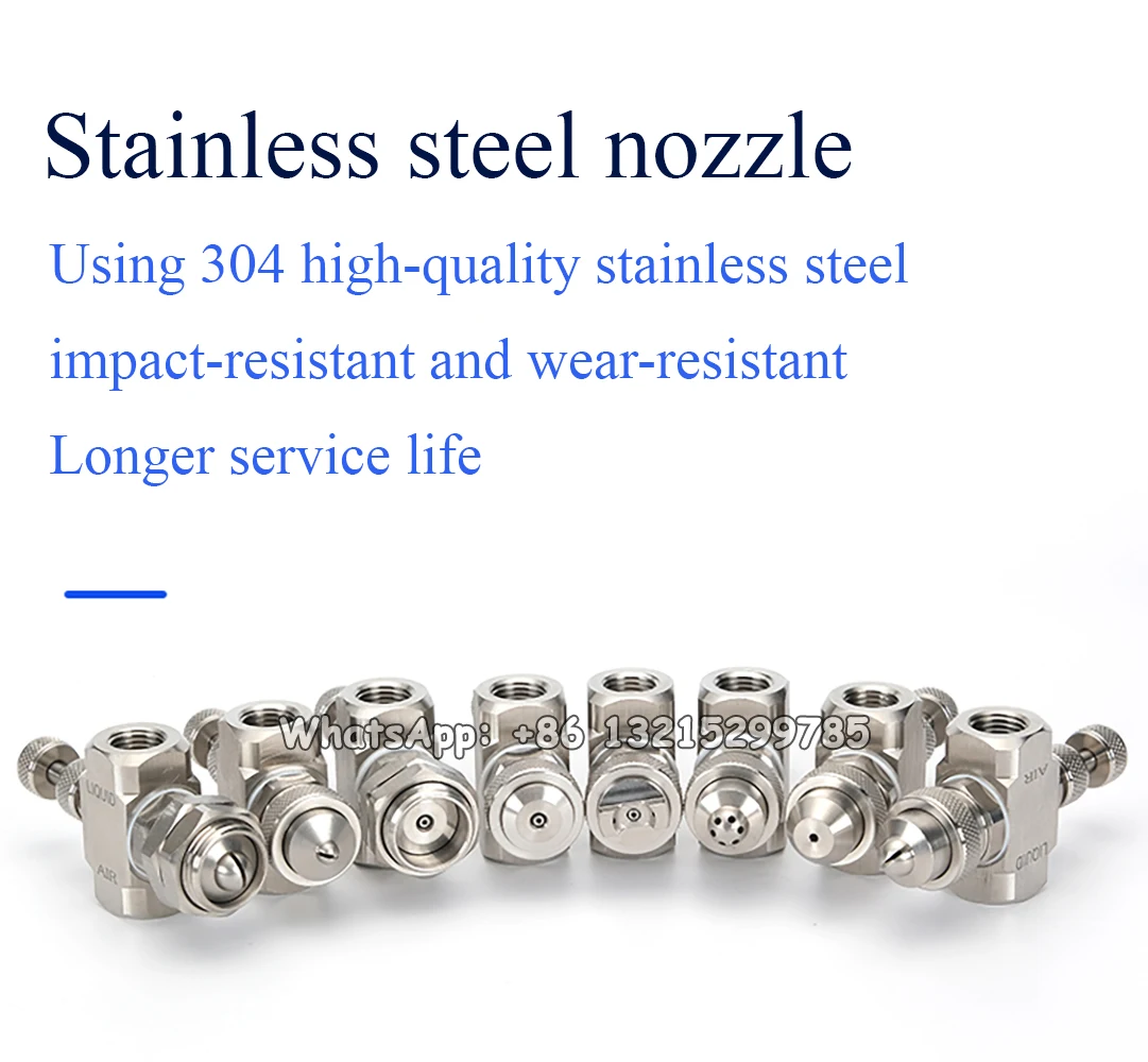 JN-Air-Atomizing-Nozzle-Stainless-Steel-AdjustableSpray-Atomization ...
