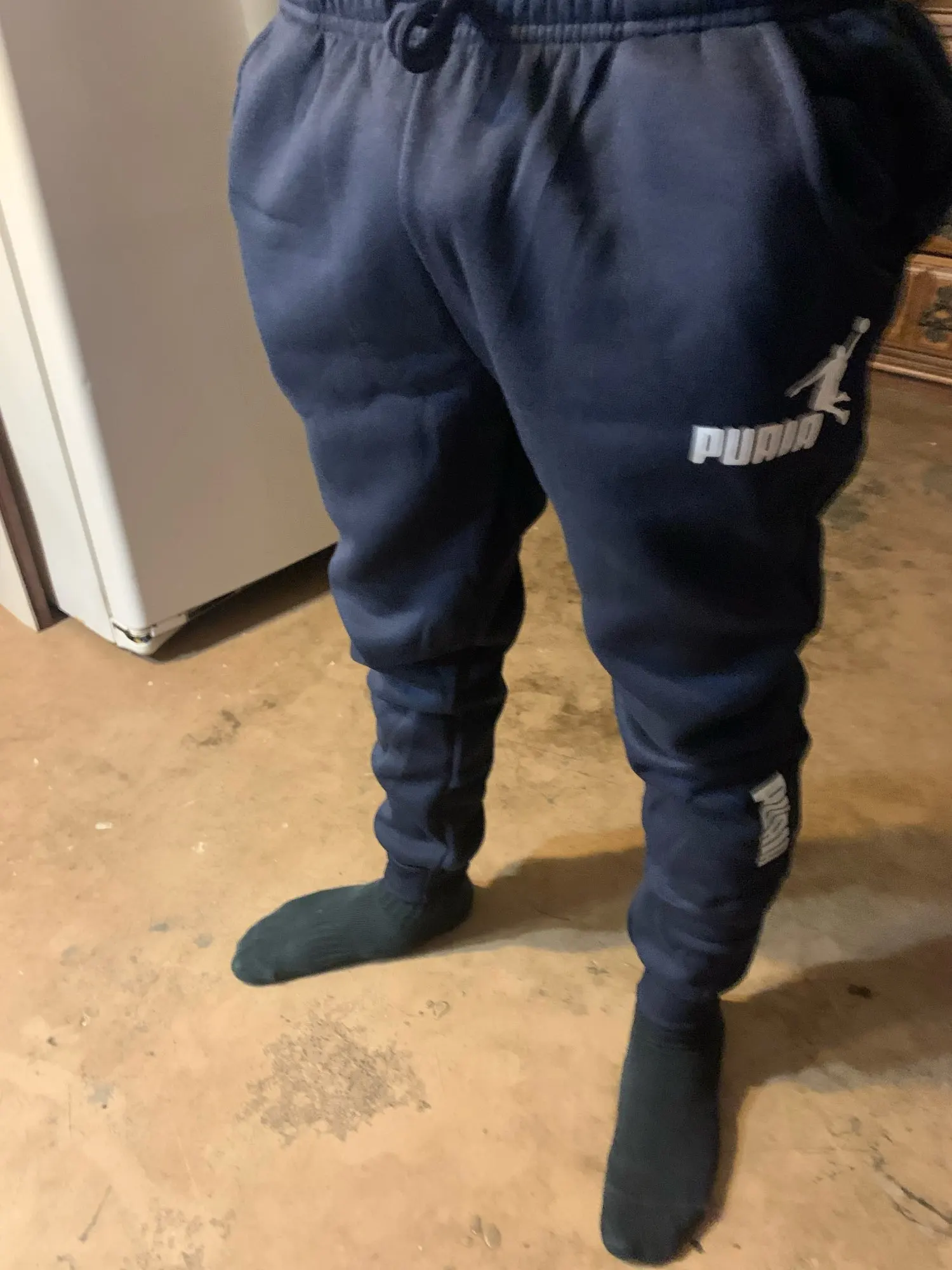 PUAIA Print Men's Pants Autumn/Winter New Sport Jogging Trousers ...