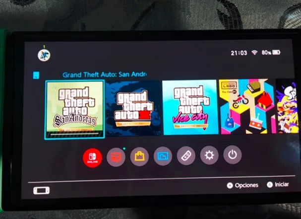 Grand Theft Auto The Trilogy The Definitive Edition GTA Nintendo Switch ...