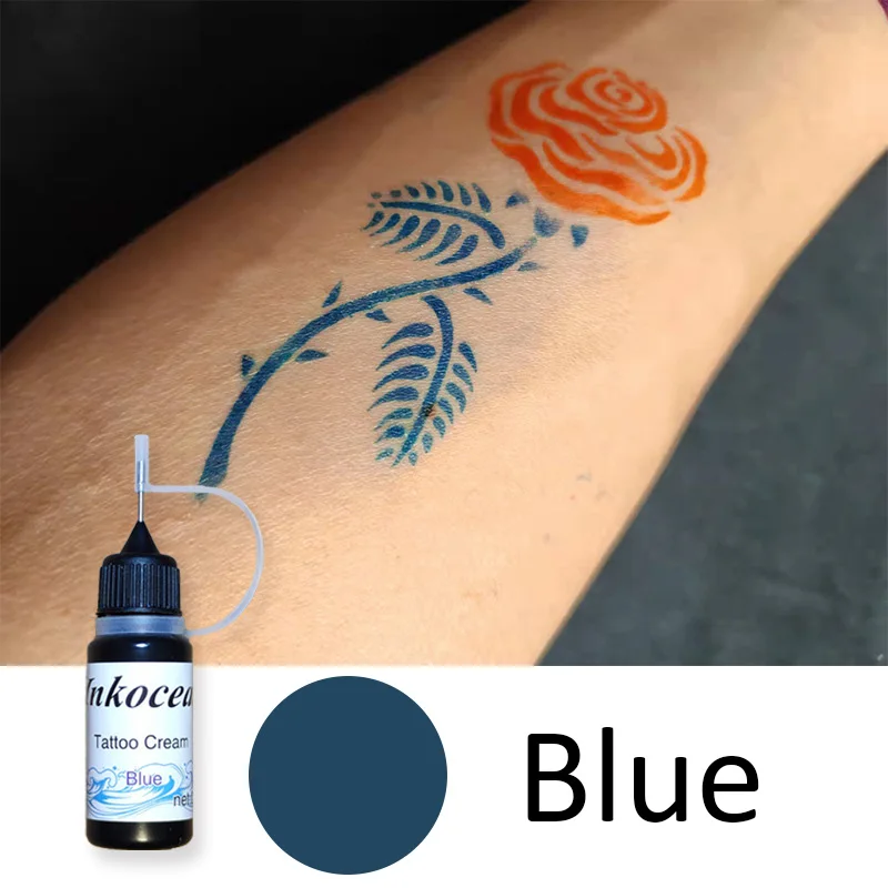 Light Blue Tattoo Ink