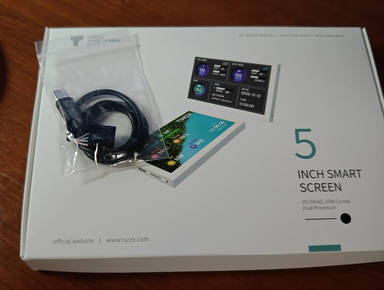 5inch | 12.7cm | Smart Screen – TURZX-Monitor