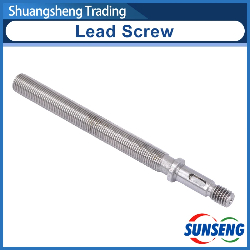 Lead Screw Compound Slide Feed Screw For WM210V-216 BHC210 HS210 JY210V ...