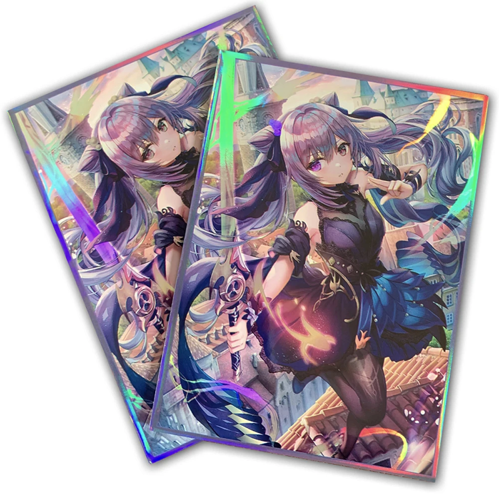 Anime-Protector-Card-Cover-Mangas-hologr-ficas-PKM-Card-Loader-MTG-WS ...