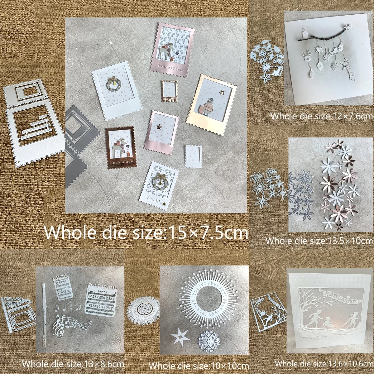Design Cutting Die Frame | Metal Photo Frame Card | Photo Frame ...
