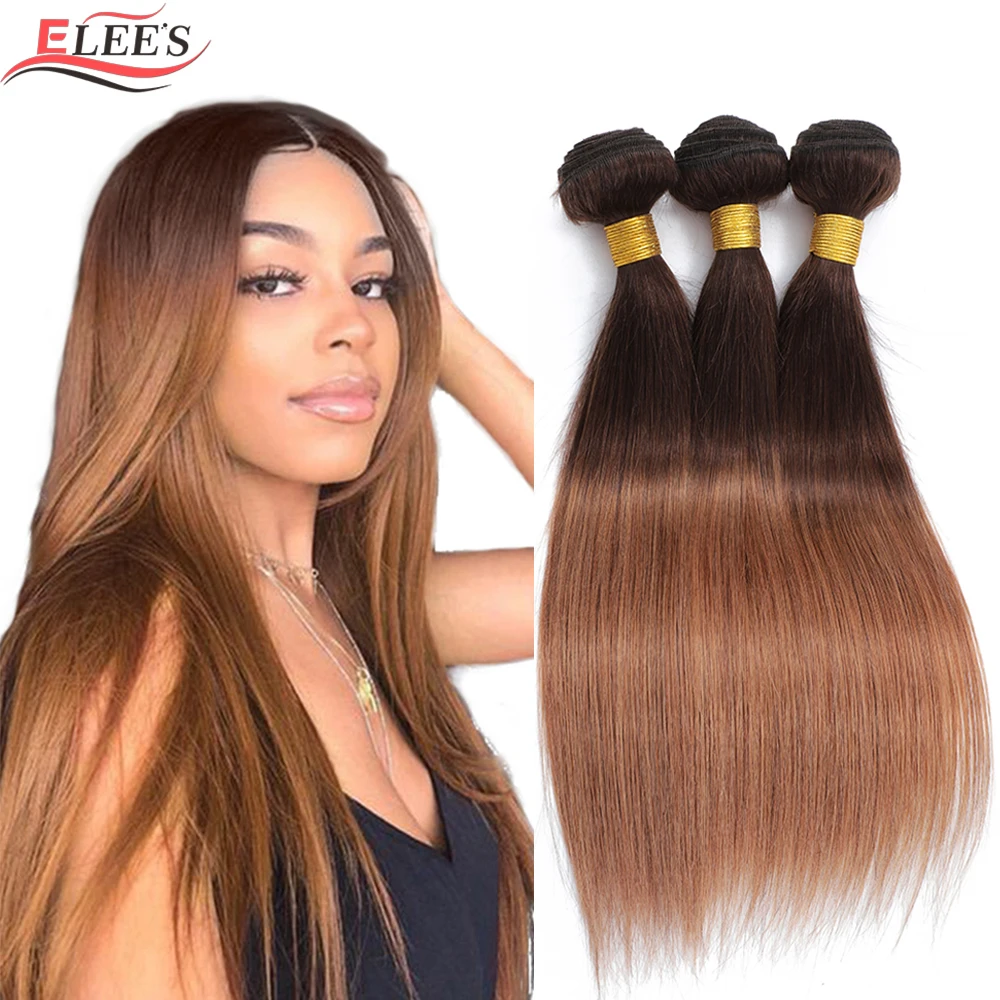 Tissage-en-Lot-Br-silien-Naturel-Remy-Lisse-Ombr-T4-30-Brun-Extensions ...