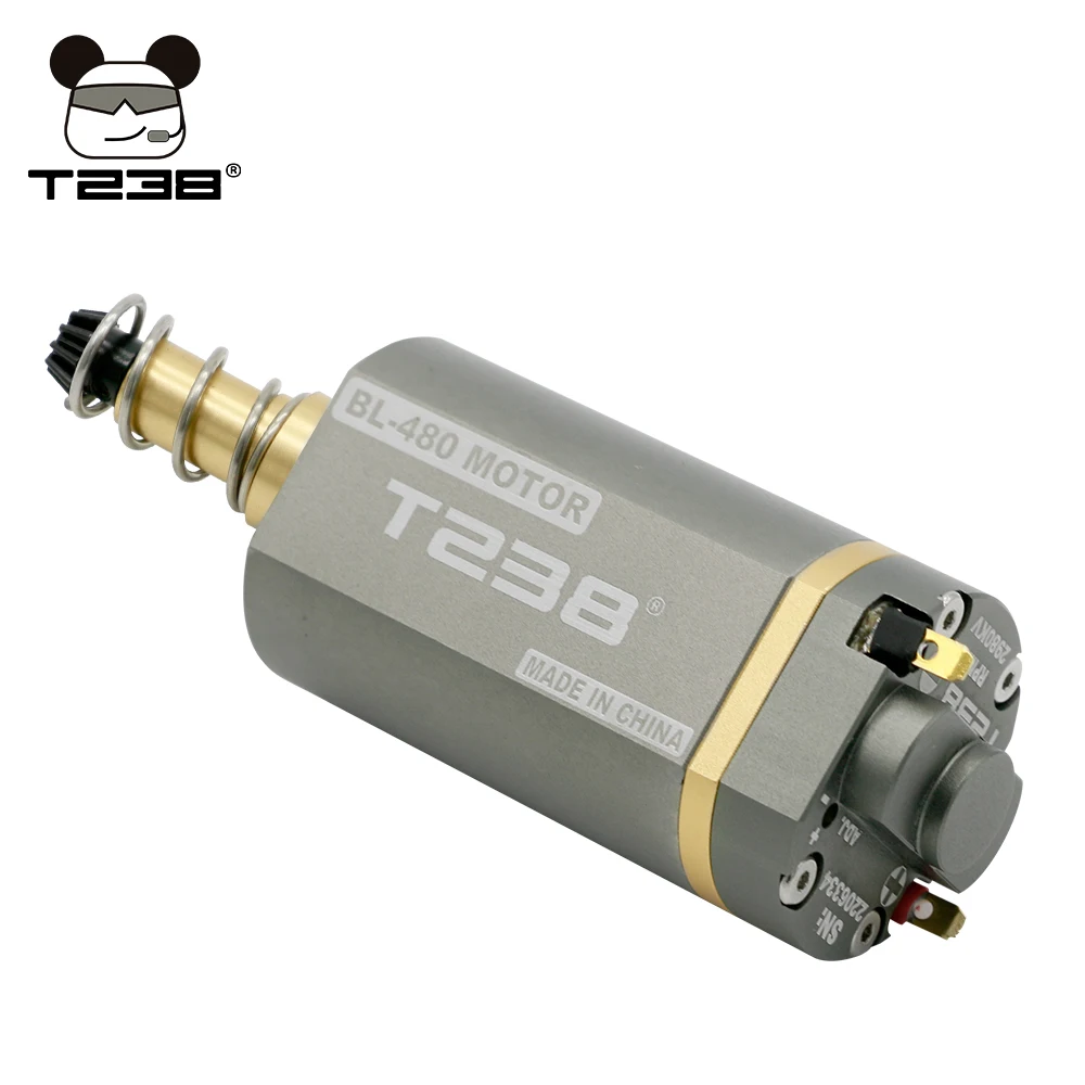 T238 Brushless Motor High Torque High Speed Airsoft Long Axis AEG Motor ...