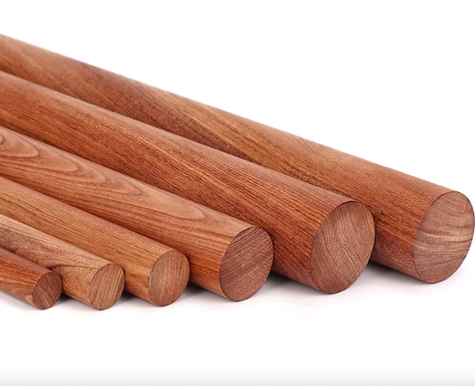 Palos-redondos-de-madera-de-palisandro-material-para-manualidades ...