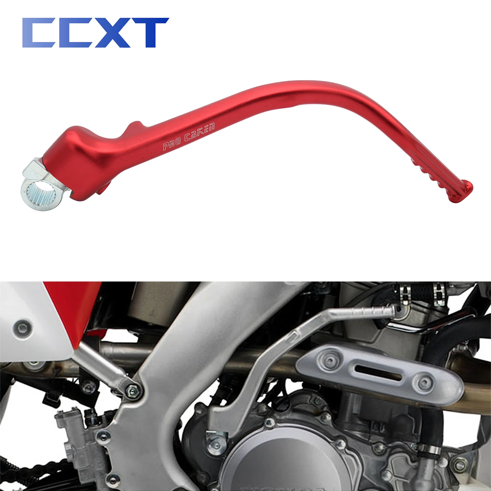 Motorcycle Dirt Bike Universal Parts CNC Forged Kick Start Lever Pedal For HONDA CRF250R CRF ...