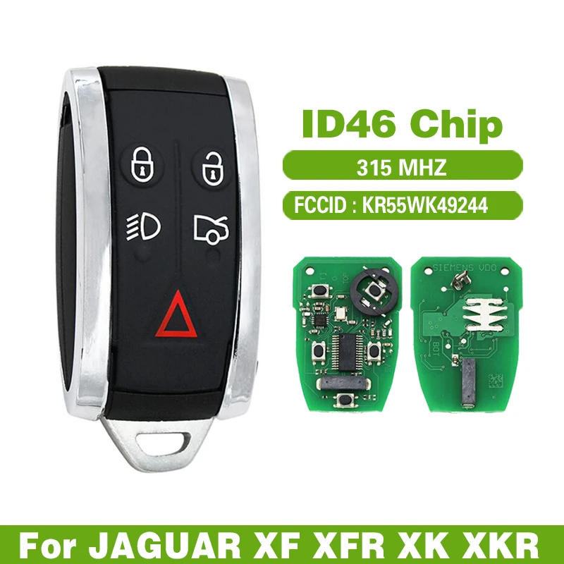 CN025005-Aftermarket-Smart-Key-Fob-315MHZ-for-JAGUAR-XF-XFR-XK-XKR ...