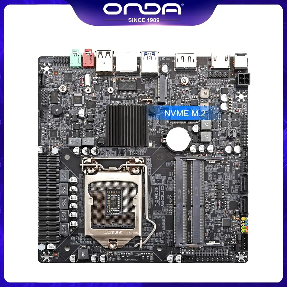 Motherboard Intel 10th Gen Cpu Itx Lga 1200 Motherboard, 51% OFF