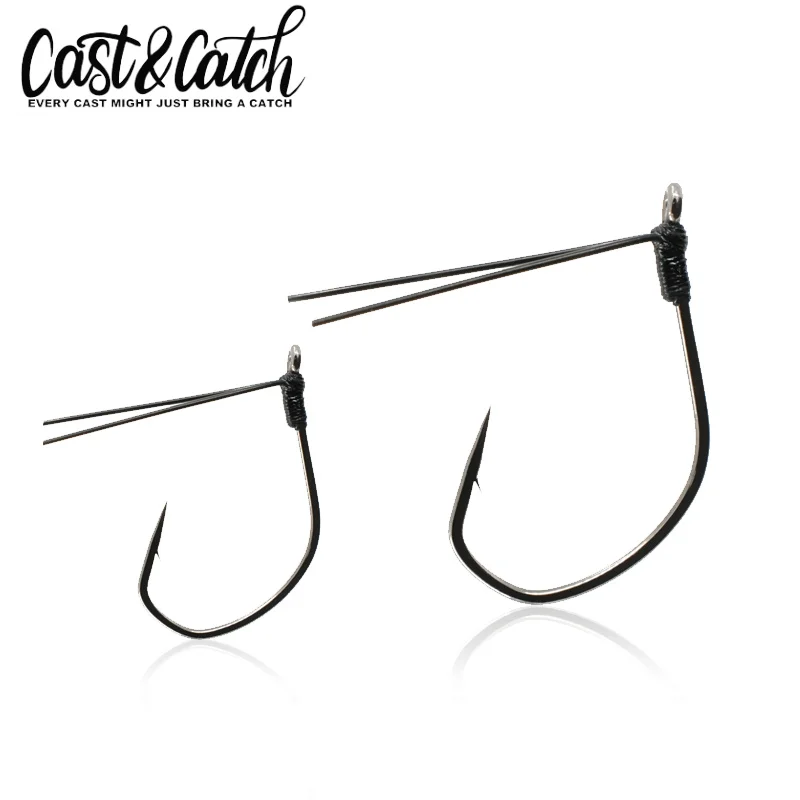 Weedless-Wacky-Grass-Bloqueio-Gancho-Bass-Fishing-Lure-Isca-macia ...