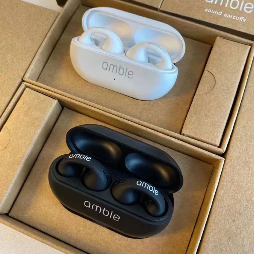 앰비 사운드 이어커프 1:1.1 플러스 사이즈 AM TW01 이어버드, 같은 귀걸이, 무선 블루투스 이어폰, 샤오미 헤드셋| | - AliExpress