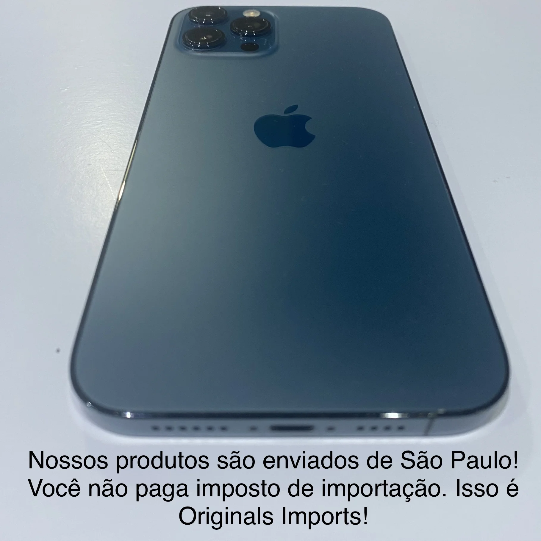 IPhone-12-Pro-Max-128GB-Azul-Pac-fico-Seminovo-Sa-de-bateria-85 ...