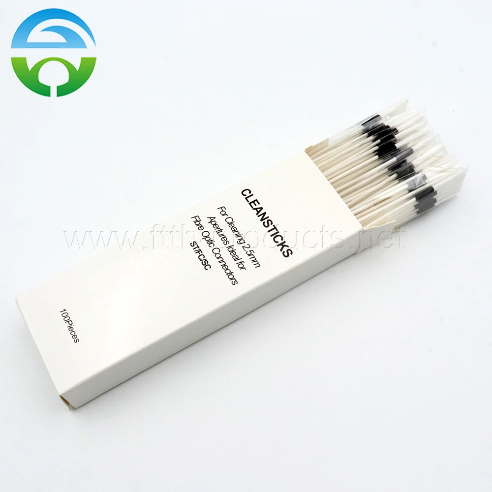 Connector-cleaning-sticker-swab-cleaner-SC-FC-St-LC-Mu-MT-fiber ...