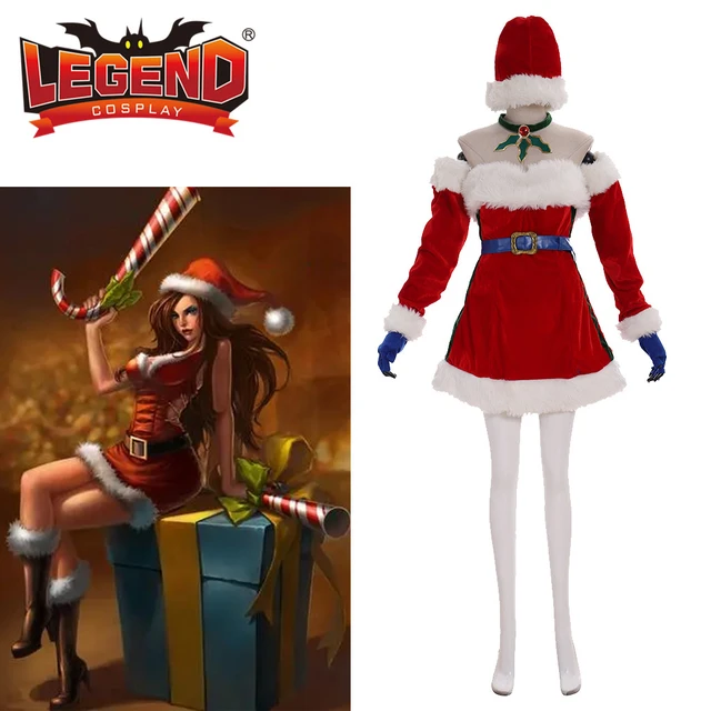 Candy Cane Miss Fortune Cosplay