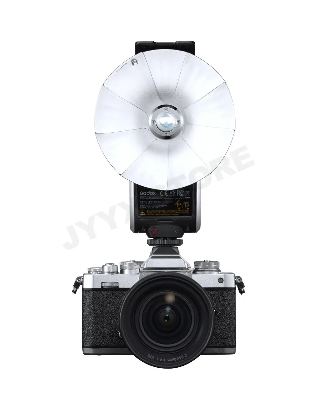 Old Camera With Flash