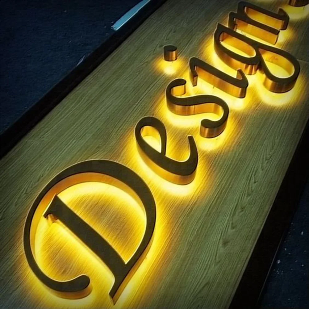 Letreros-de-letras-Led-iluminados-personalizados-para-negocios-al-aire ...