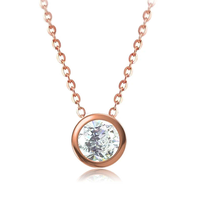 Tianyu-Gems-Bezel-Set-1-0ct-Moissanite-14K-Rose-Gold-Women-Necklaces-6 ...