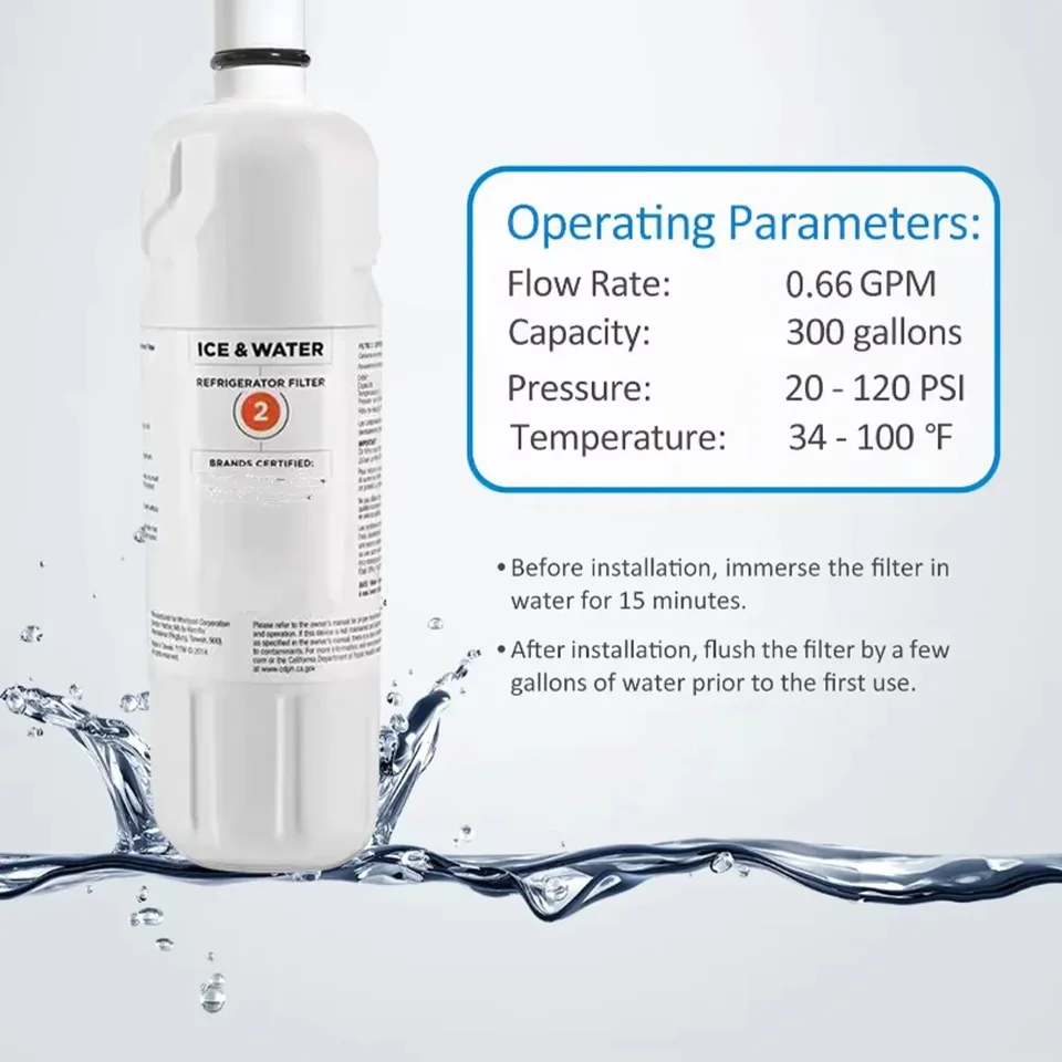 W11423279 Water Filter Whirlpool Refrigerator Water Filter Refrigerator ...