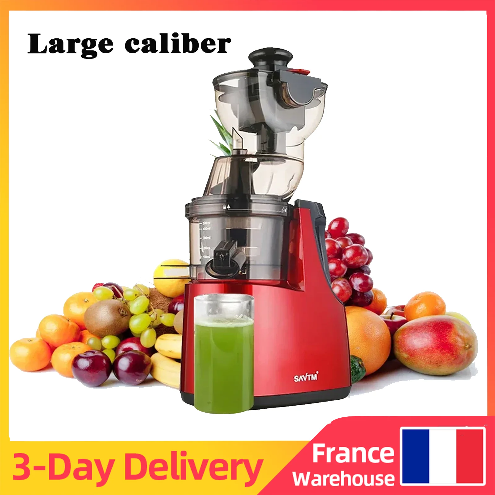300W-Multifunctional-Juicer-Cold-Press-Household-Residue-Separation ...