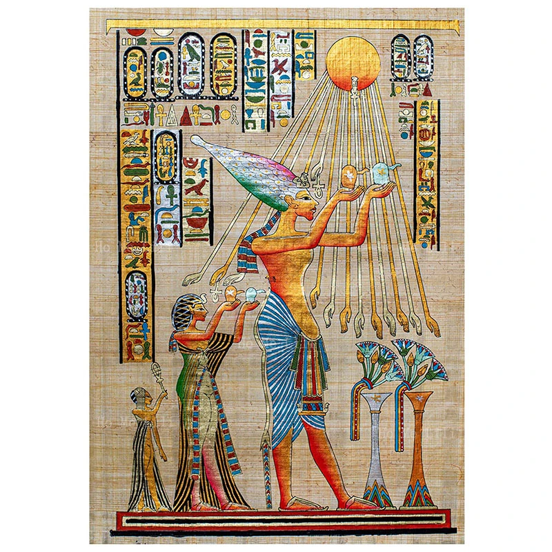 Ancient Egyptian Papyrus Paintings