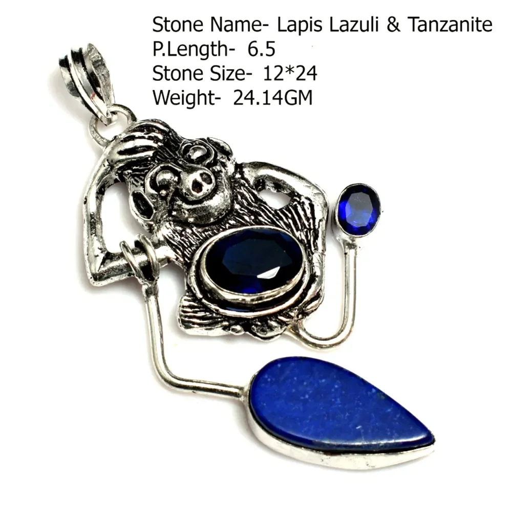 Genuine Elena Lapis Lazuri Picture Jasper Pendant - AliExpress 36