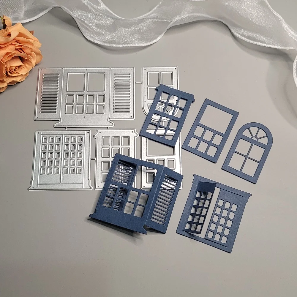 Cutting-Dies-Window-Metal-Stencil-Mold-Crafts-Die-Cut-Scrapbook ...