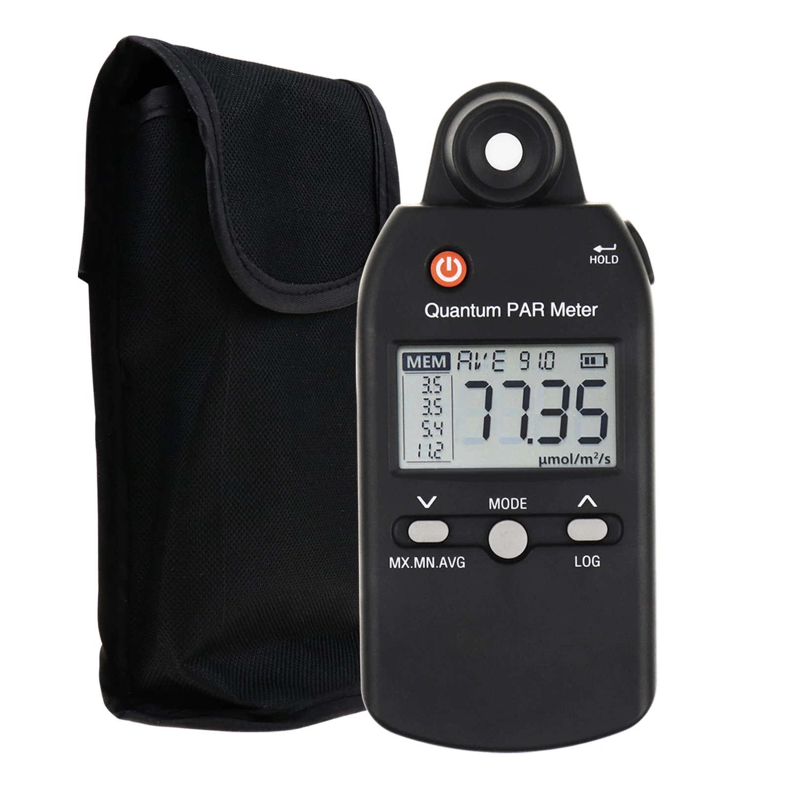 Quantum PAR Meter Lux Meter PPFD Full-Spectrum Tester ...