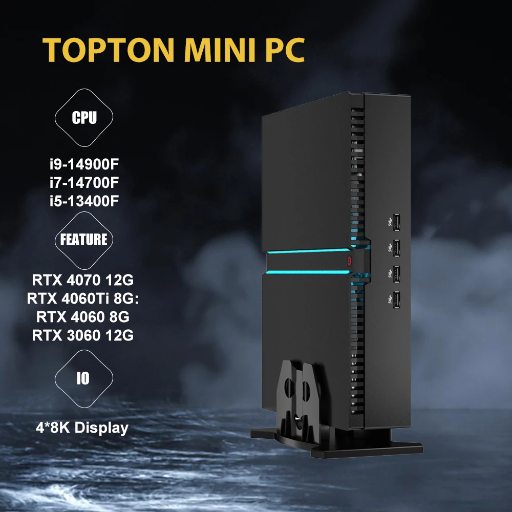 Super-Deal-14Th-Gen-Gamer-Mini-PC-i9-14900F-i7-14700F-NVIDIA-RTX-4070 ...