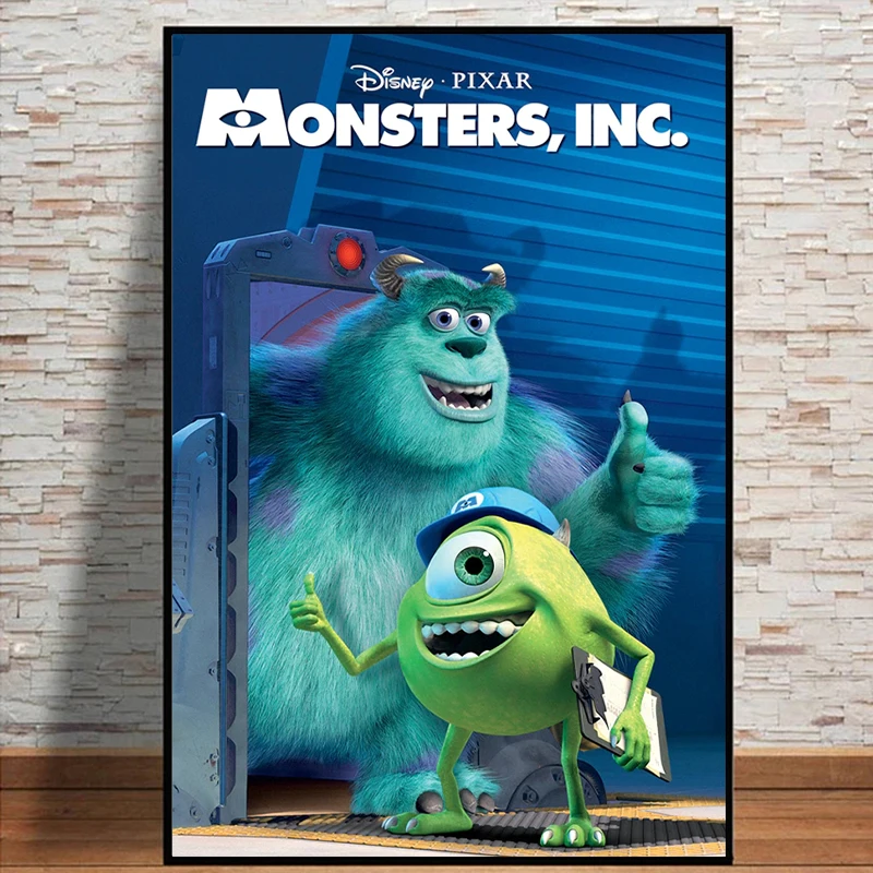Monster Inc University Poster