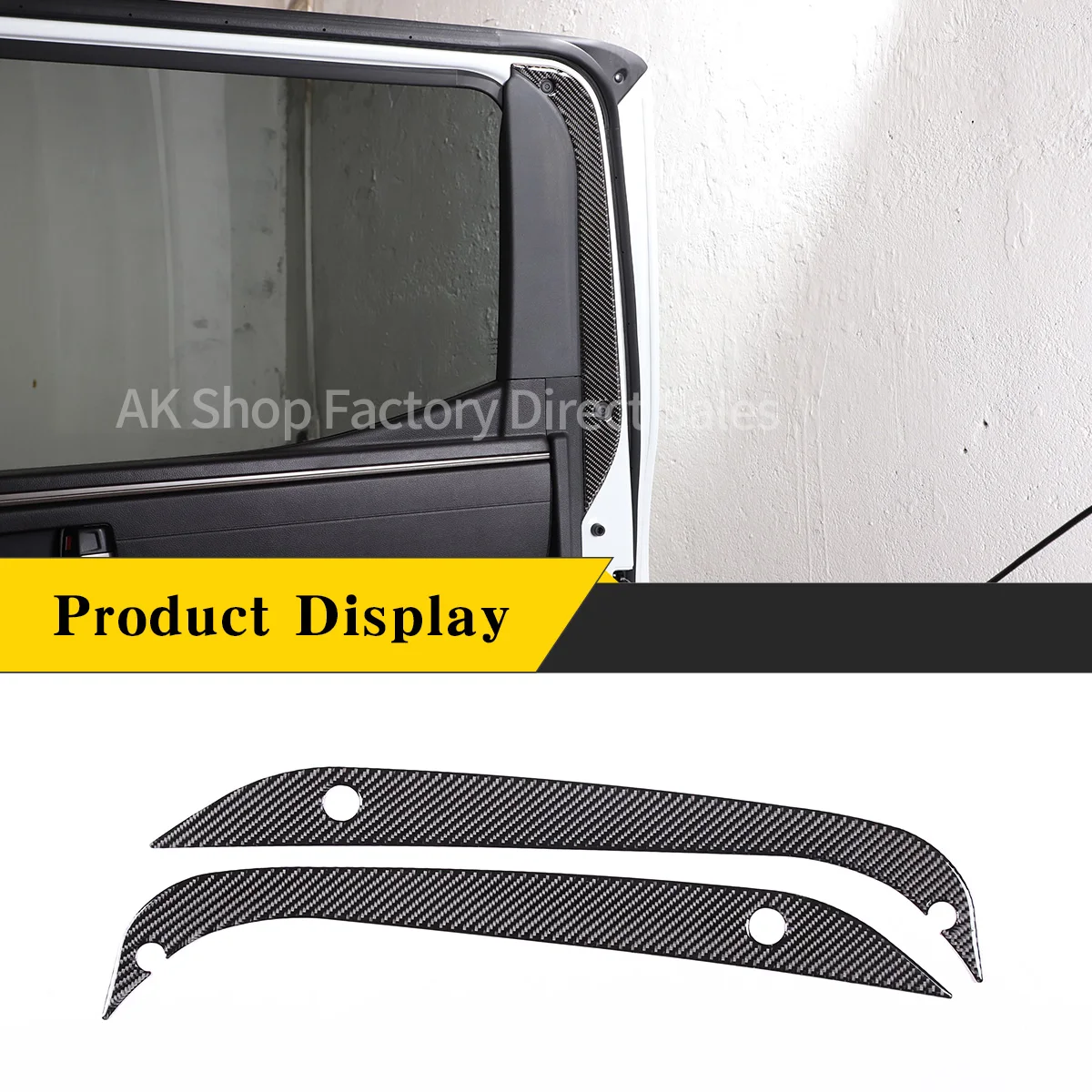 For-Toyota-Tundra-2022-2023-Real-Carbon-Fiber-Soft-Car-Rear-Interior ...