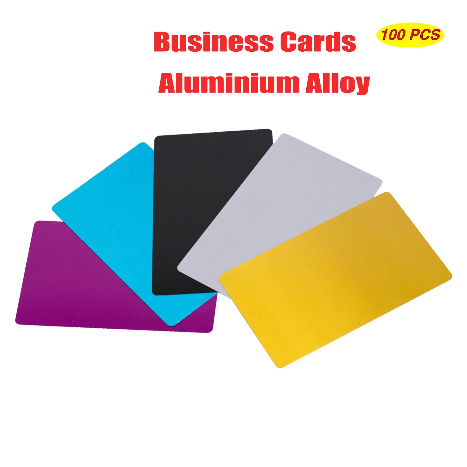 100PCS-LOT-Business-Name-Cards-Multicolor-Aluminium-Alloy-Metal ...