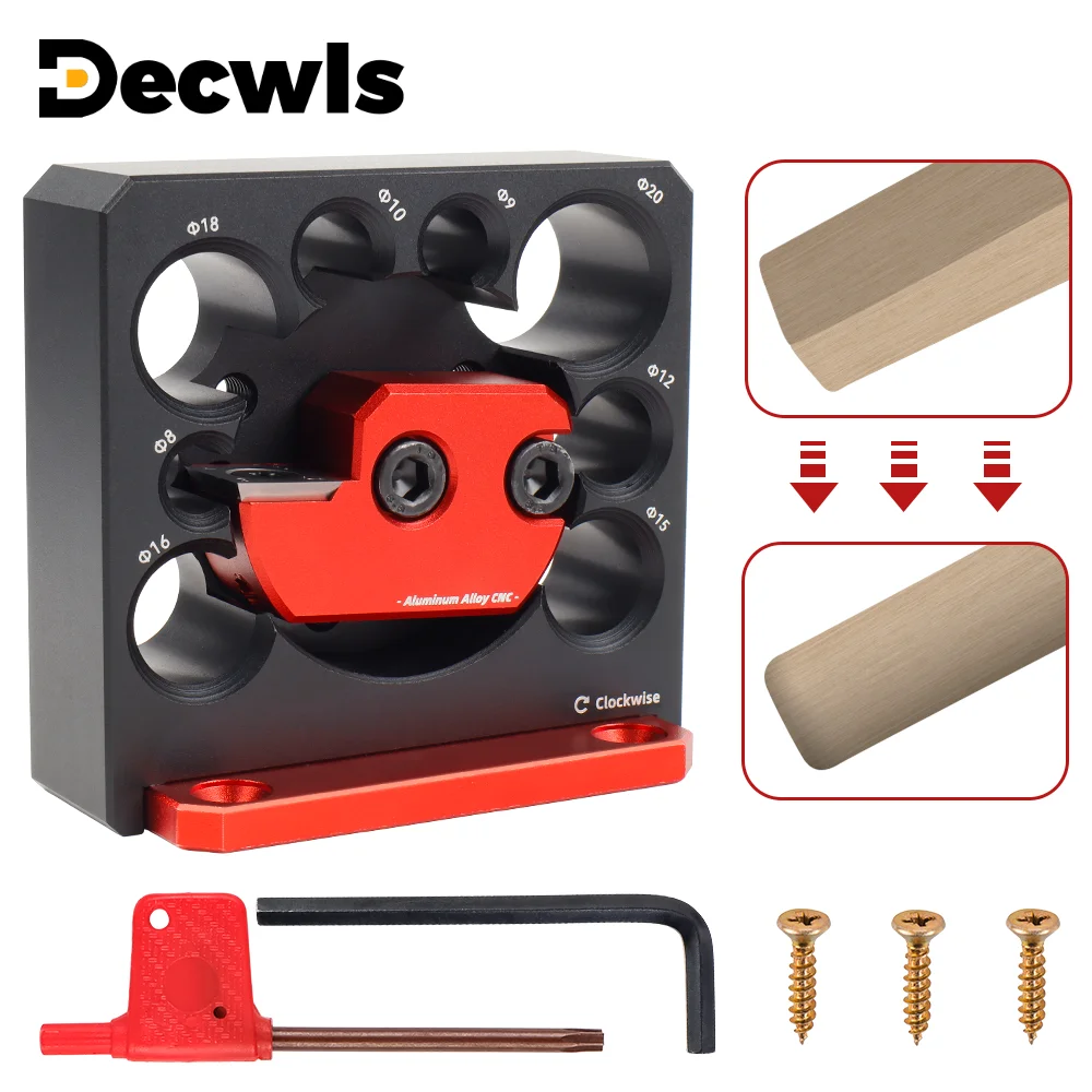Dowel-Maker-Jig-Kit-8-20mm-Adjustable-Round-Rod-Cutter-Aluminum-Alloy ...