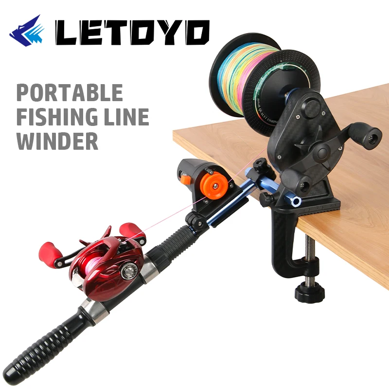 LETOYO-Portable-Fishing-Line-Winder-Fishing-Tools-Casting-Spinning-Reel ...