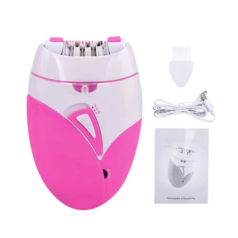 USB-Rechargeable-Electric-Epilator-for-Women-Shaver-Depilat-Painless ...