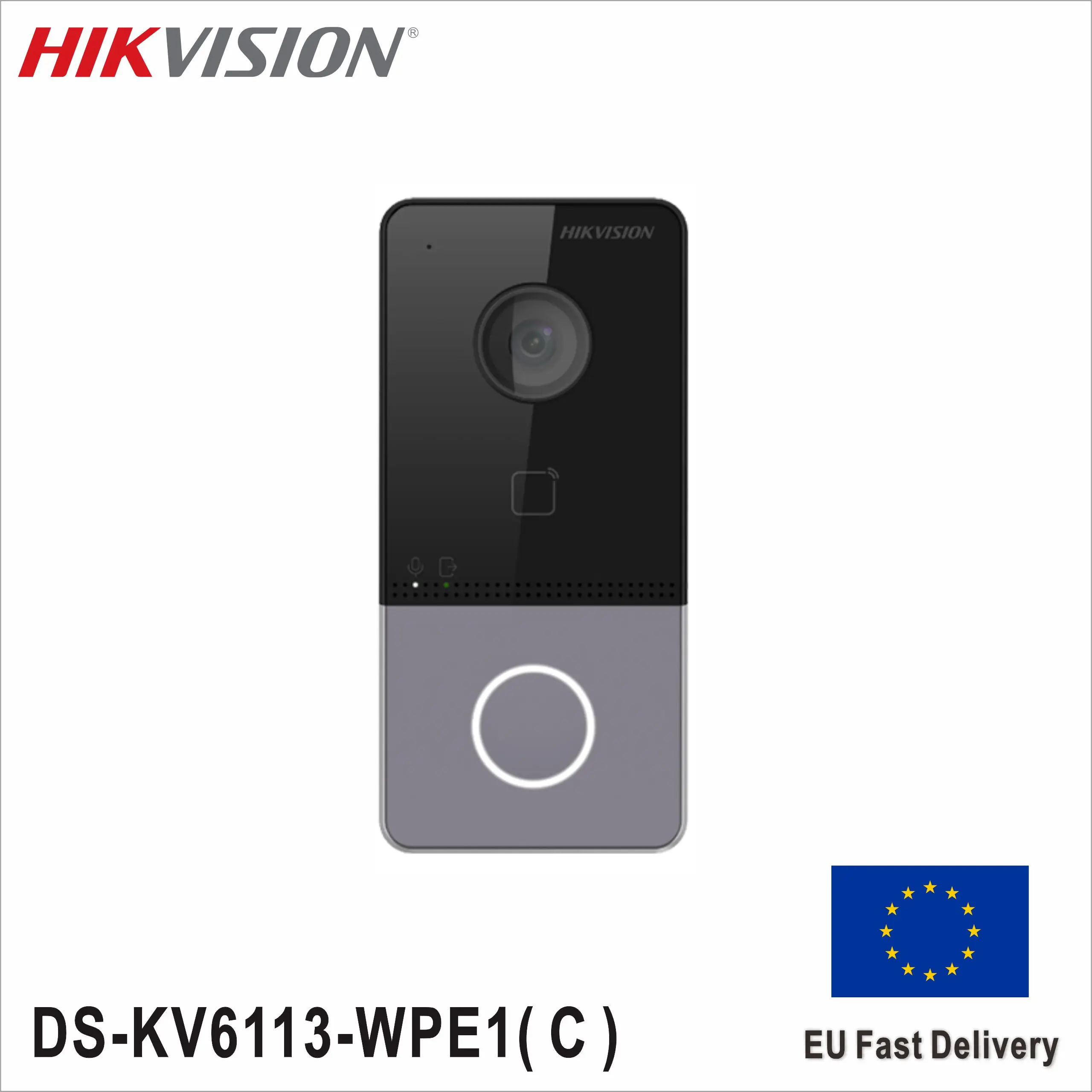HIKVISION-DS-KV6113-WPE1-C-campanello-IP-multilingue-campanello-WiFi-campanello-porta-telefono ...
