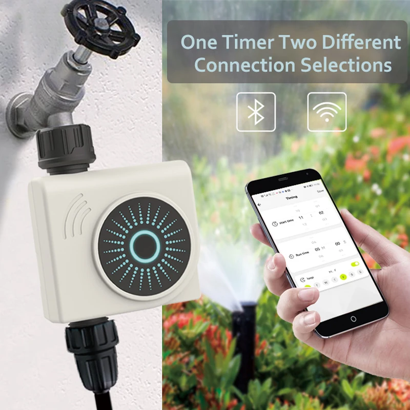 Eshico Tuya Smart Wireless Irrigation Water Timer Bluetooth And Remote ...
