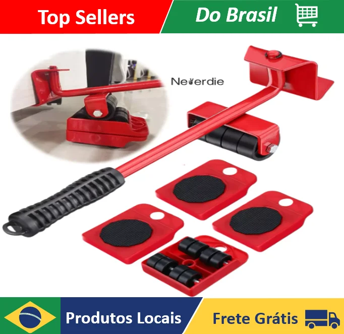 Handset Mover Kit 5 Moving Rods For Large Furniture-Neverdie Store ...
