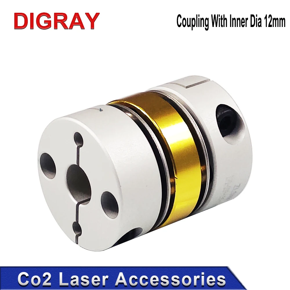 DIGRAY-Double-Diaphragm-Shaft-Coupling-Disc-Electric-Coupler-Bore-12mm ...
