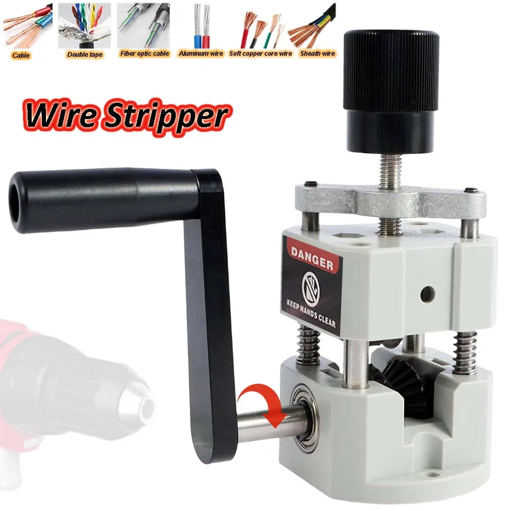 Manual Wire Stripper Machine 0.08''-1'' Portable Copper Wire Peeler ...