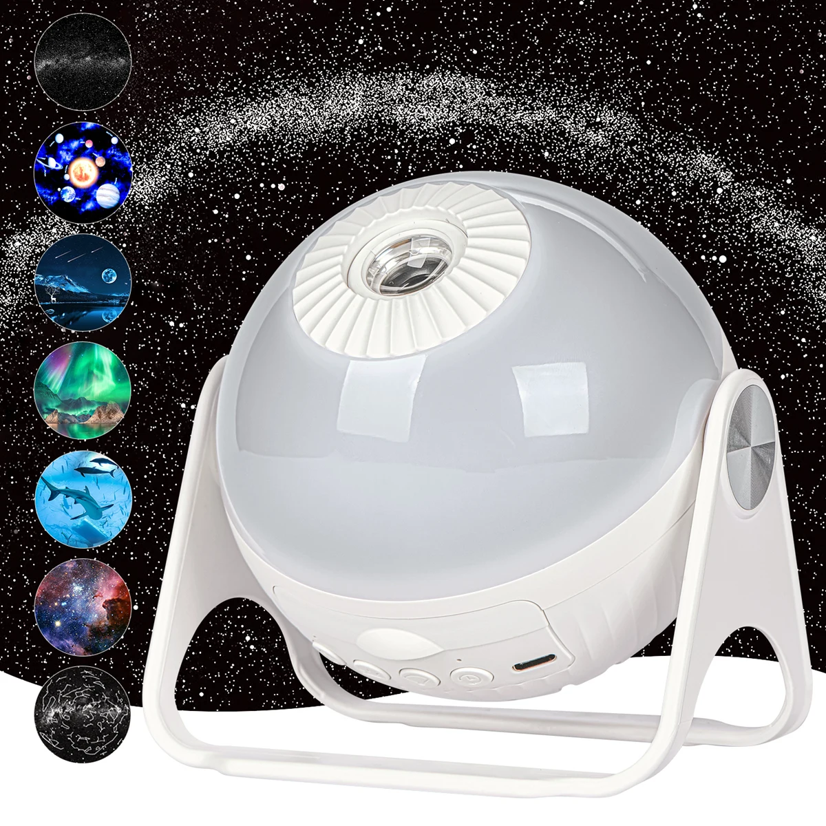 Star-Projector-7-in-1-Projection-Galaxy-Projector-Night-Light-with ...