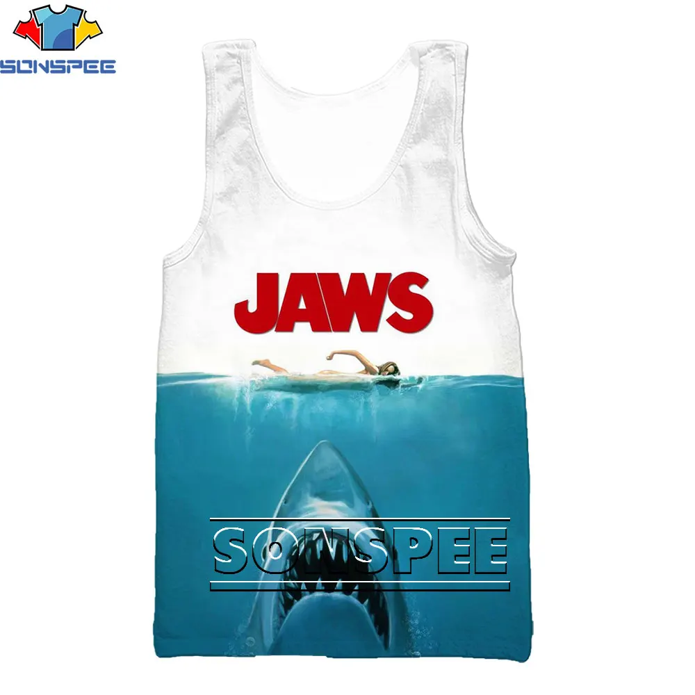 SONSPEE-Classic-Movie-Jaws-Men-s-Tank-Tops-Summer-Harajuku-Hip-Hop ...