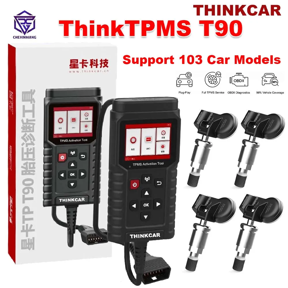 ThinkCar-TPMS-TP-T90-Activation-Tool-Programmer-OBD2-Car-Diagnostic ...