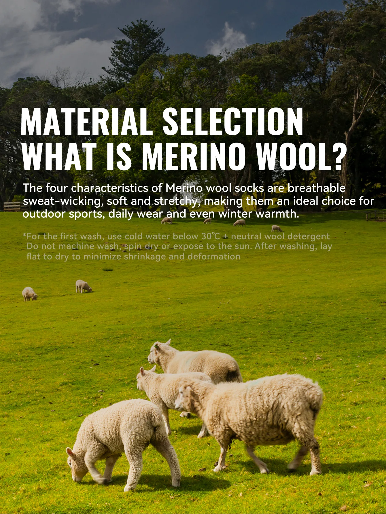 WRELS Компрессионные носки из мериносовой шерсти для бега и туризма ...