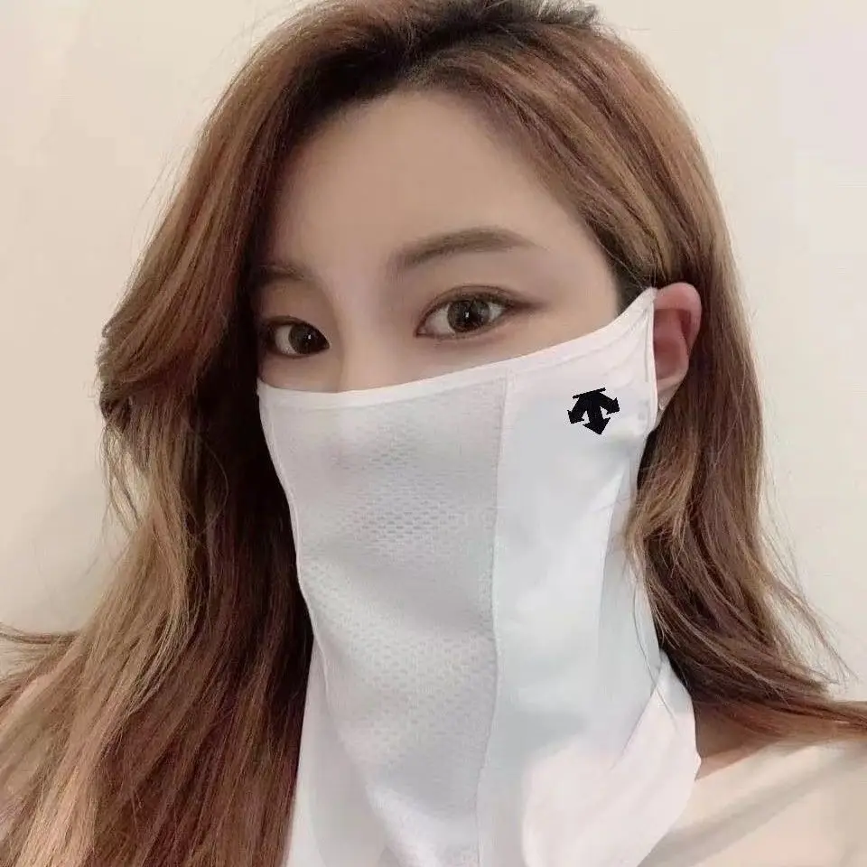 2023 골프 마스크 자외선 차단 아이스 실크 베일 자외선 차단 야외 스포츠 통기성 골프 스포츠용 페이스 스카프 골프마스크